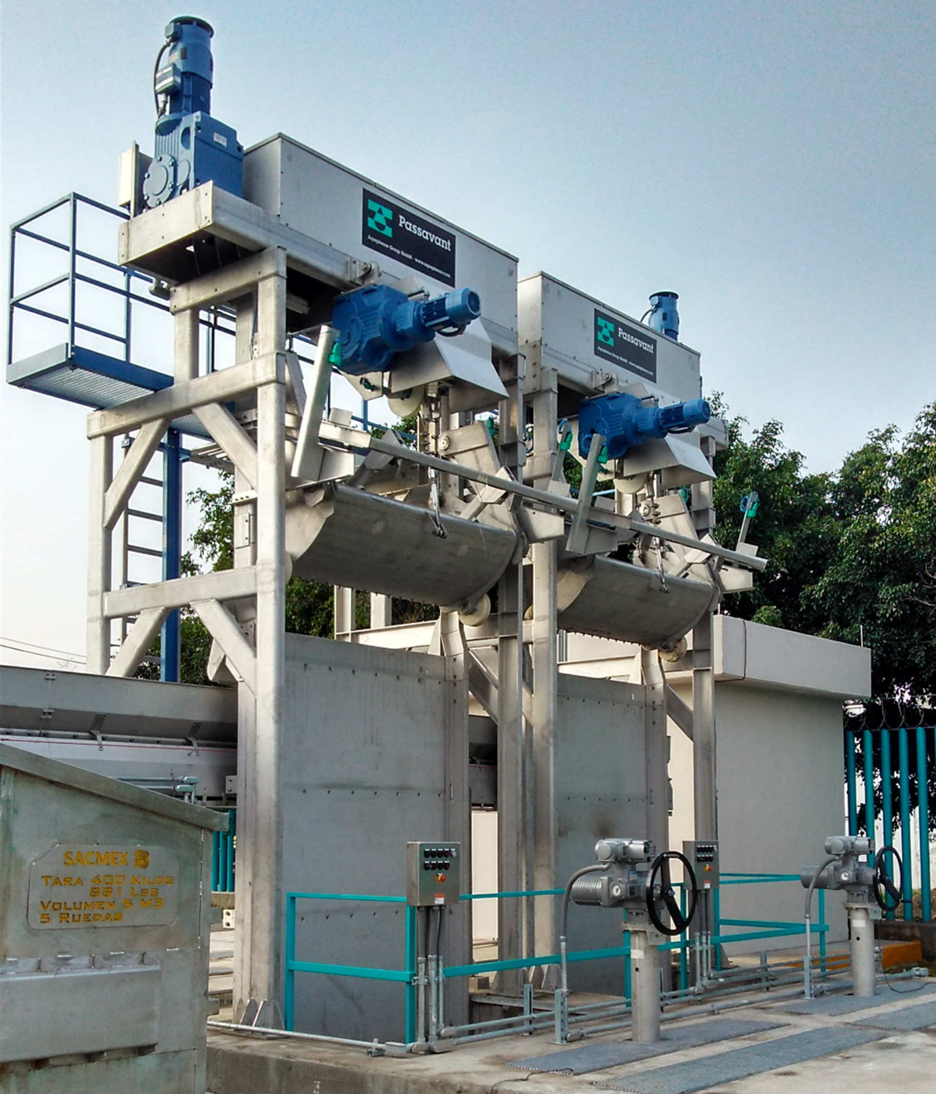 Passavant® Schalengreifferrechen COB-XXL & Passavant® Schieber ...