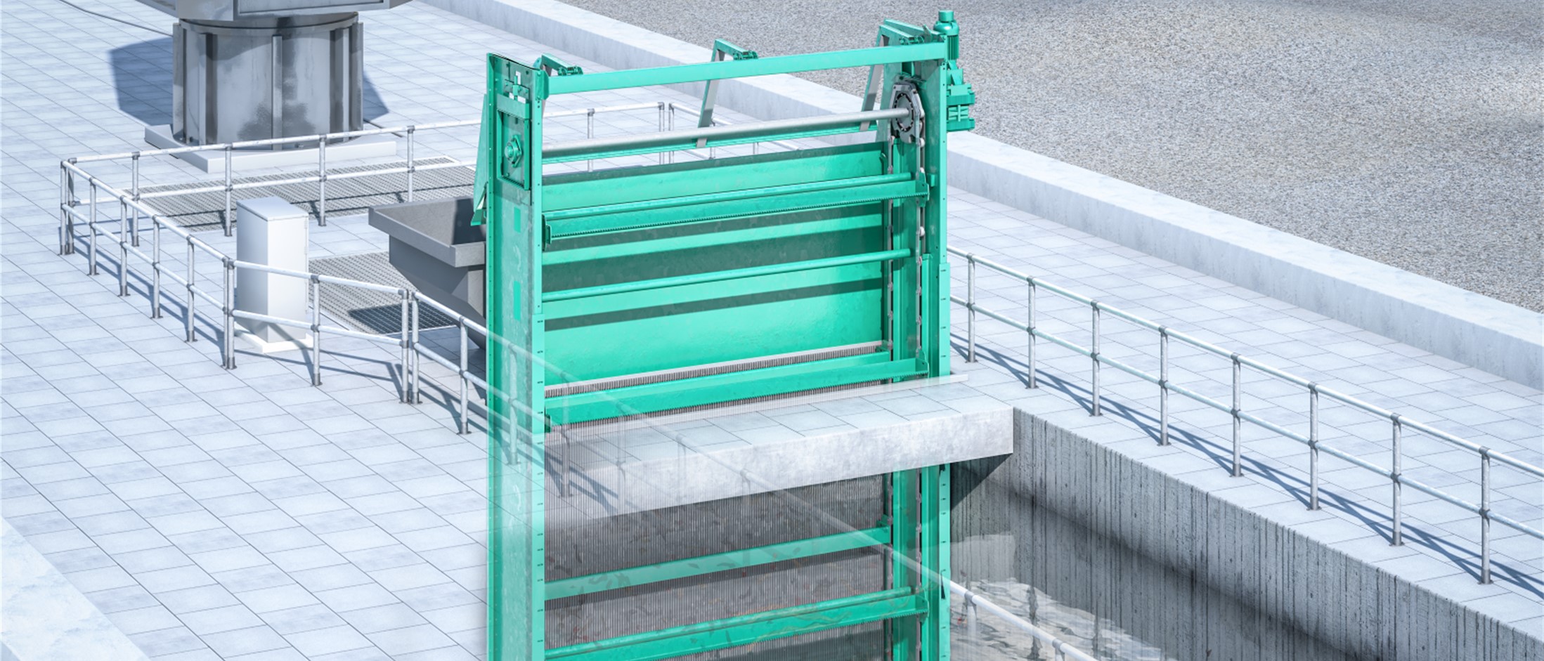 Geiger® Revolving Chain Screen | Passavant & Geiger