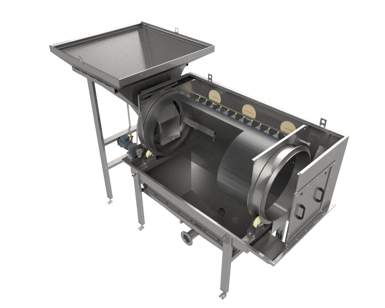 Noggerath® Rotary Drum Screen RSH-I | Passavant & Geiger
