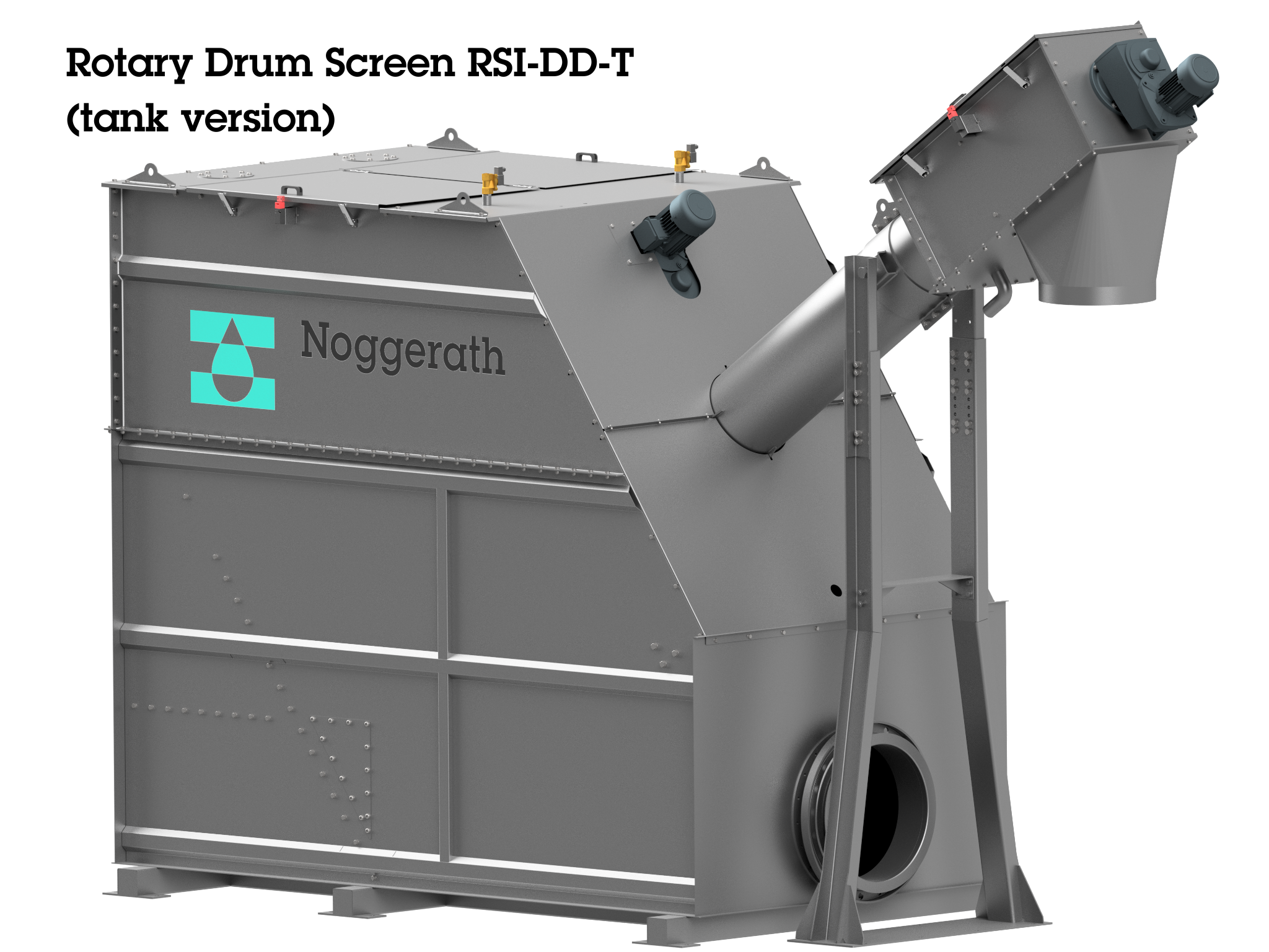 Noggerath® Rotary Drum Screen RSI-DD /RSI-DD-RED | Passavant & Geiger