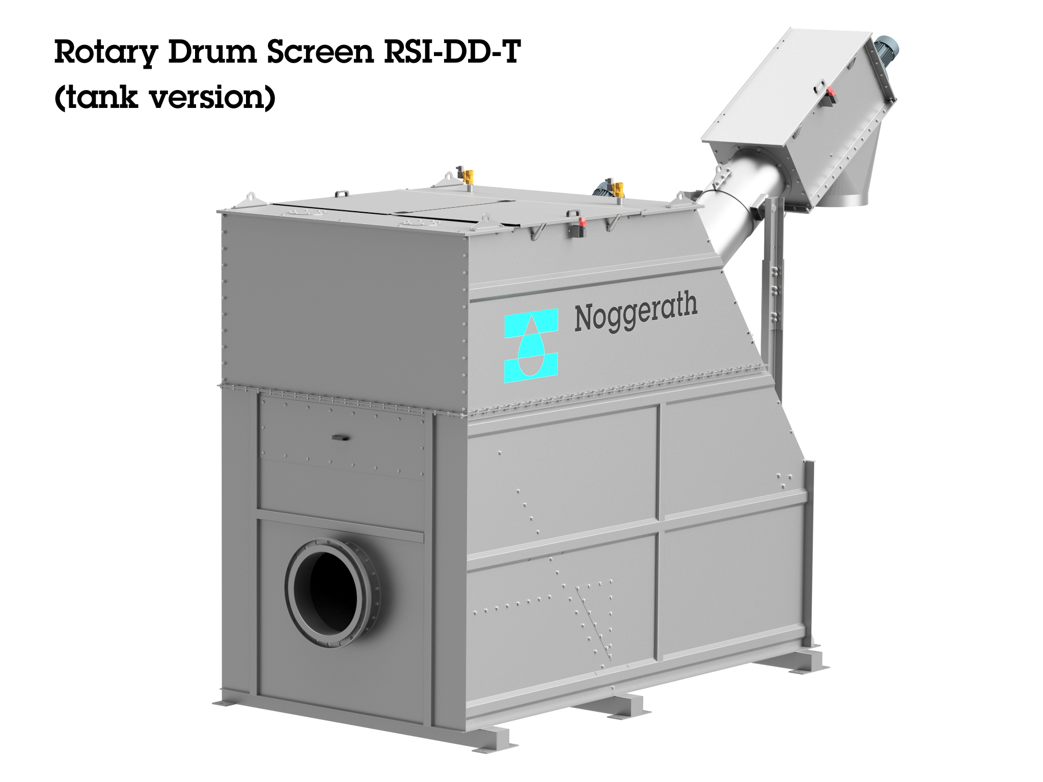 Noggerath® Rotary Drum Screen RSI-DD /RSI-DD-RED | Passavant & Geiger