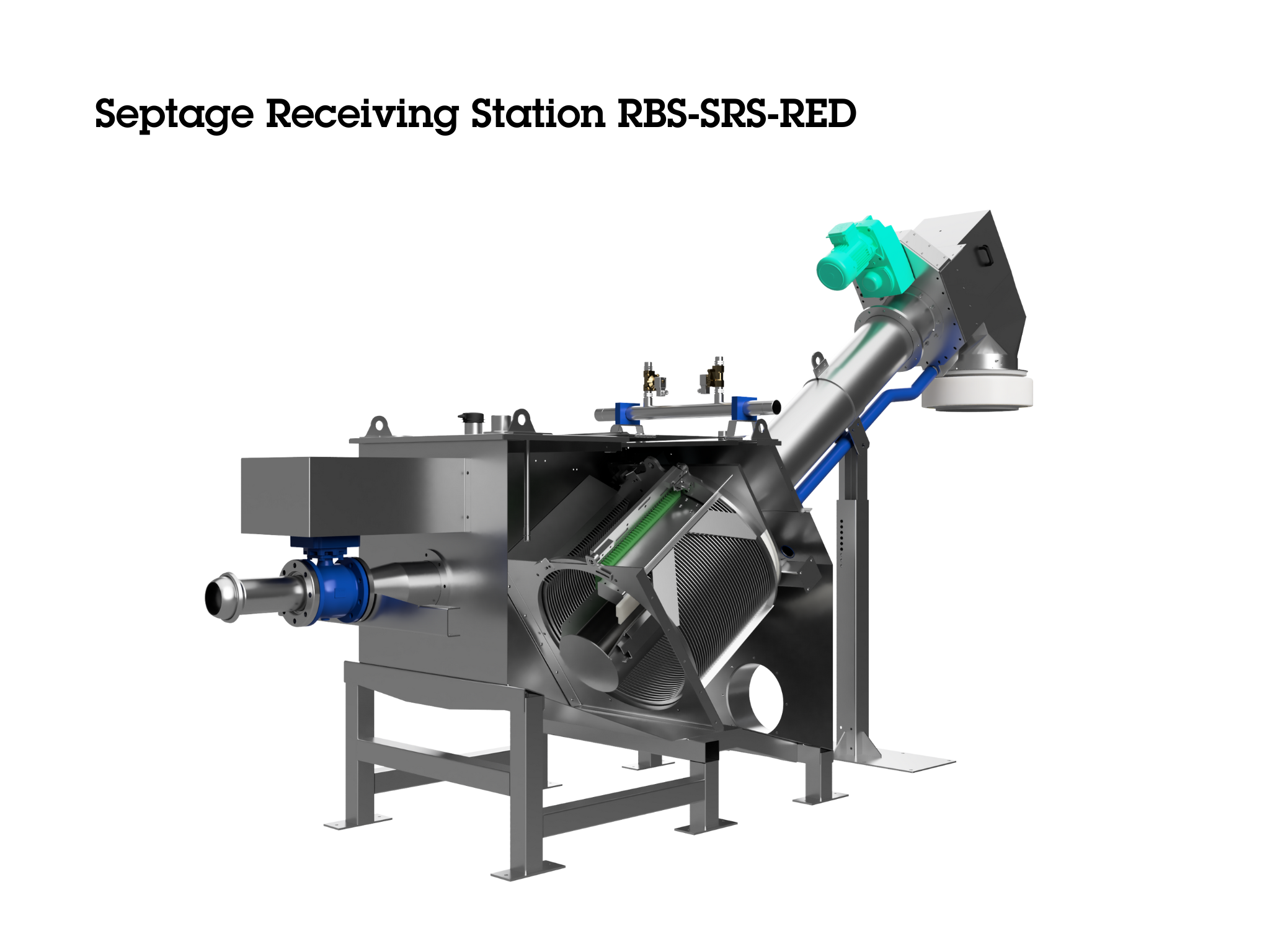 Noggerath® Rotating Bar Screen RBS-RED & Septage Receiving Station RBS ...